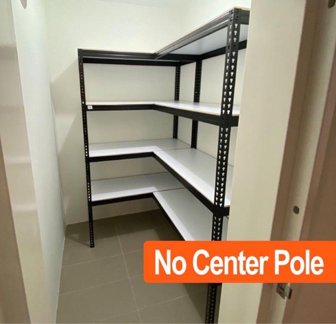 L-shape shelves and 2 x standard racks, Furniture & Home Living ...