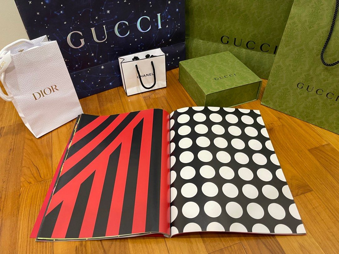 Luxury bundle Gucci Dior Chanel paper bag, box & gift wrap, Luxury ...