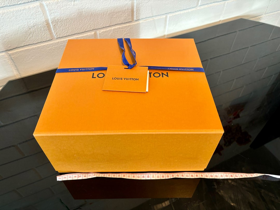 LV box 30x30x15, Luxury, Bags & Wallets on Carousell