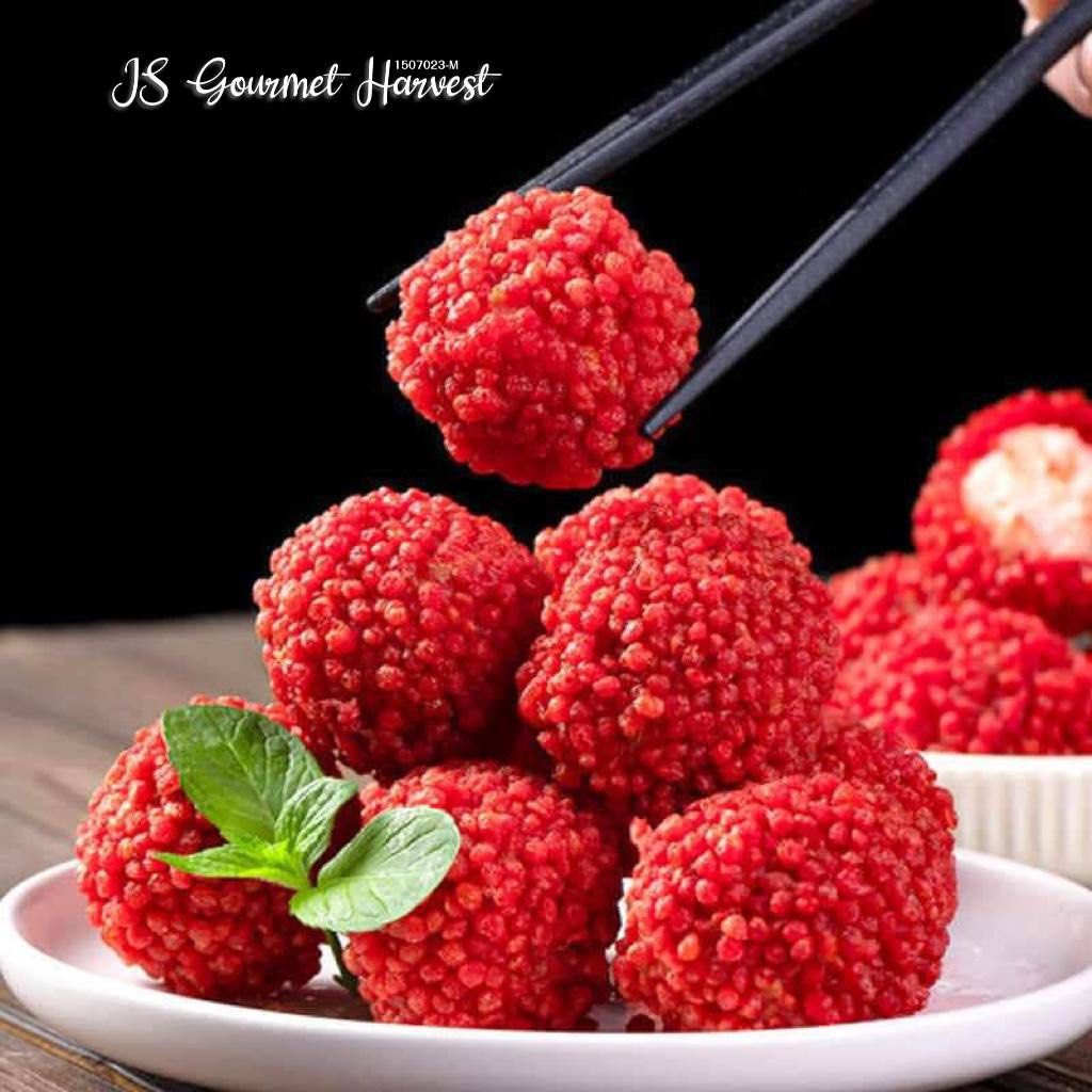 Lychee shrimp ball 荔枝虾球, Food & Drinks, Chilled & Frozen Food on Carousell