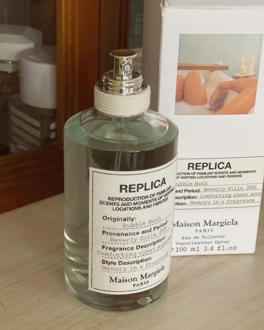 Maison Margiela Replica Bubble Bath EDP 100ml, Beauty & Personal Care ...