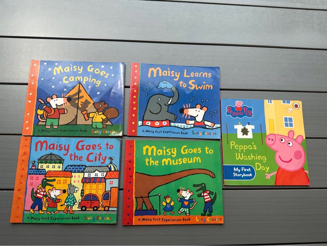 Maisy and Peppa Pig story books, Hobbies & Toys, Books & Magazines ...