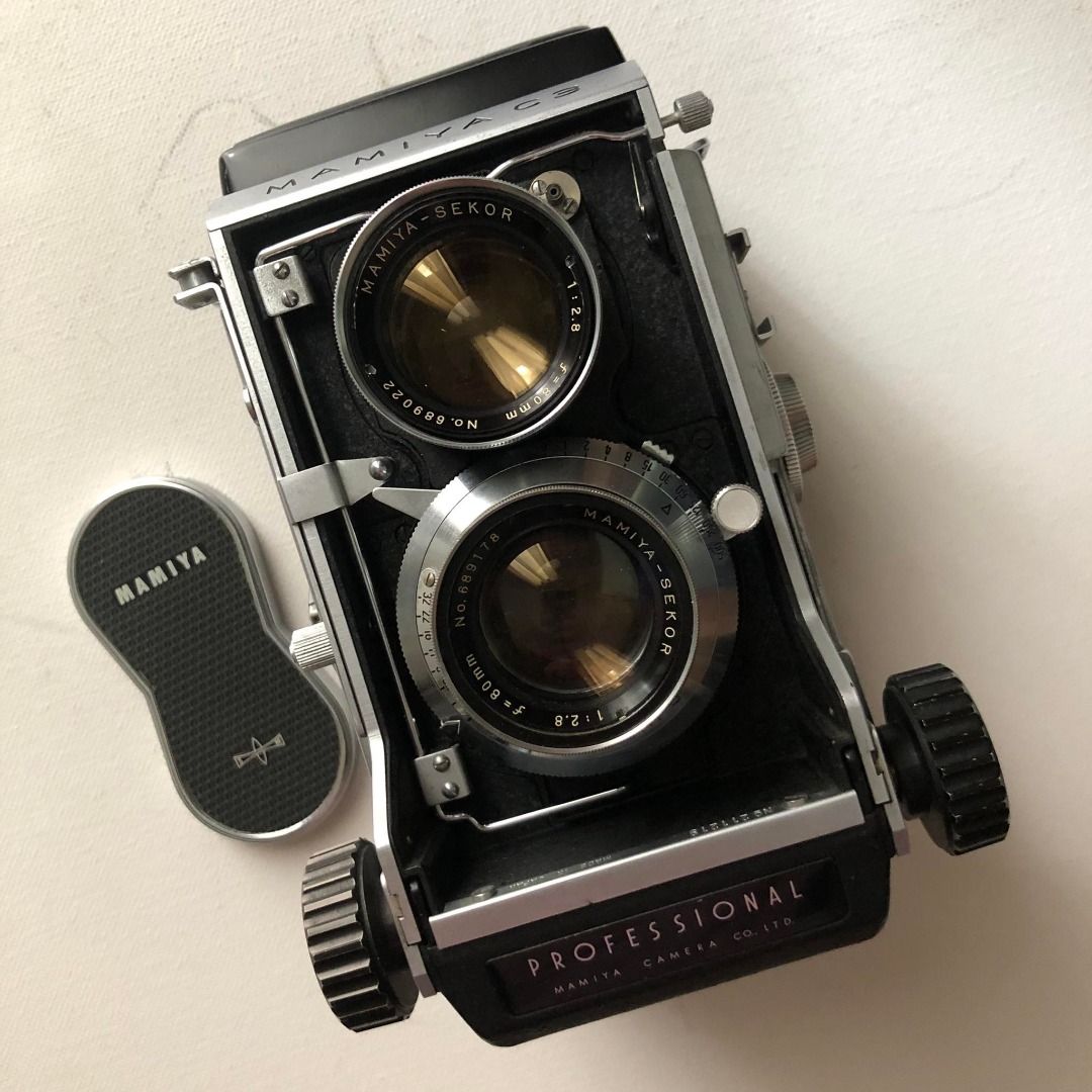 Mamiya C3 TLR with (RARE) Paramender, Photography, Cameras on Carousell