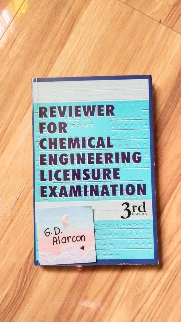Manila Review Institute Inc. - Reviewer for Chemical Engineering ...