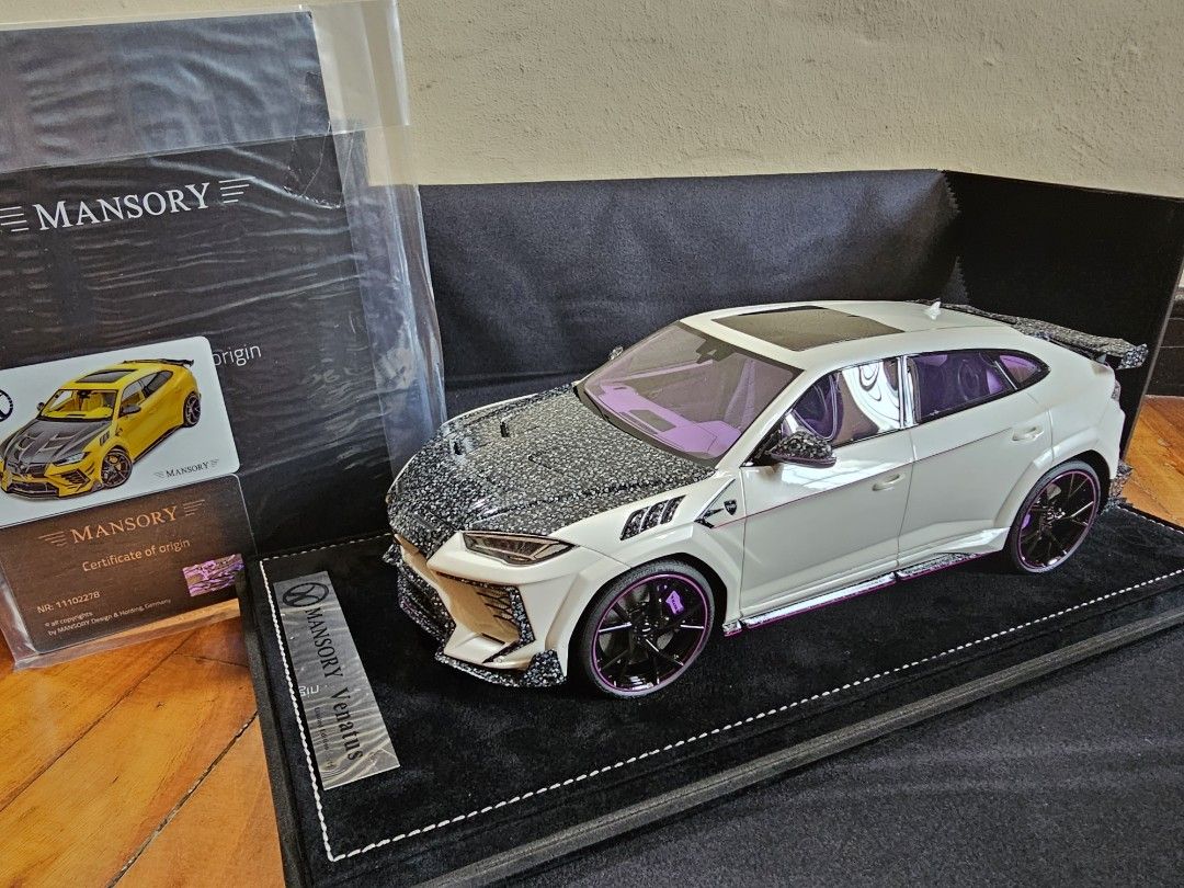 Mansory Urus Venatus White 1/18 T&P Models, Hobbies & Toys, Toys ...