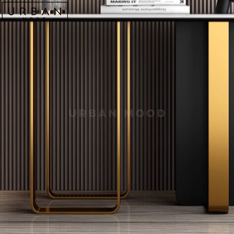 MATEO Modern Marble Console Table, Furniture & Home Living, Furniture, Tables & Sets on Carousell