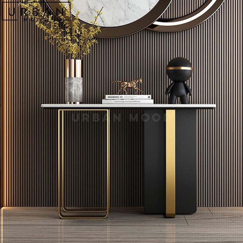 MATEO Modern Marble Console Table, Furniture & Home Living, Furniture, Tables & Sets on Carousell