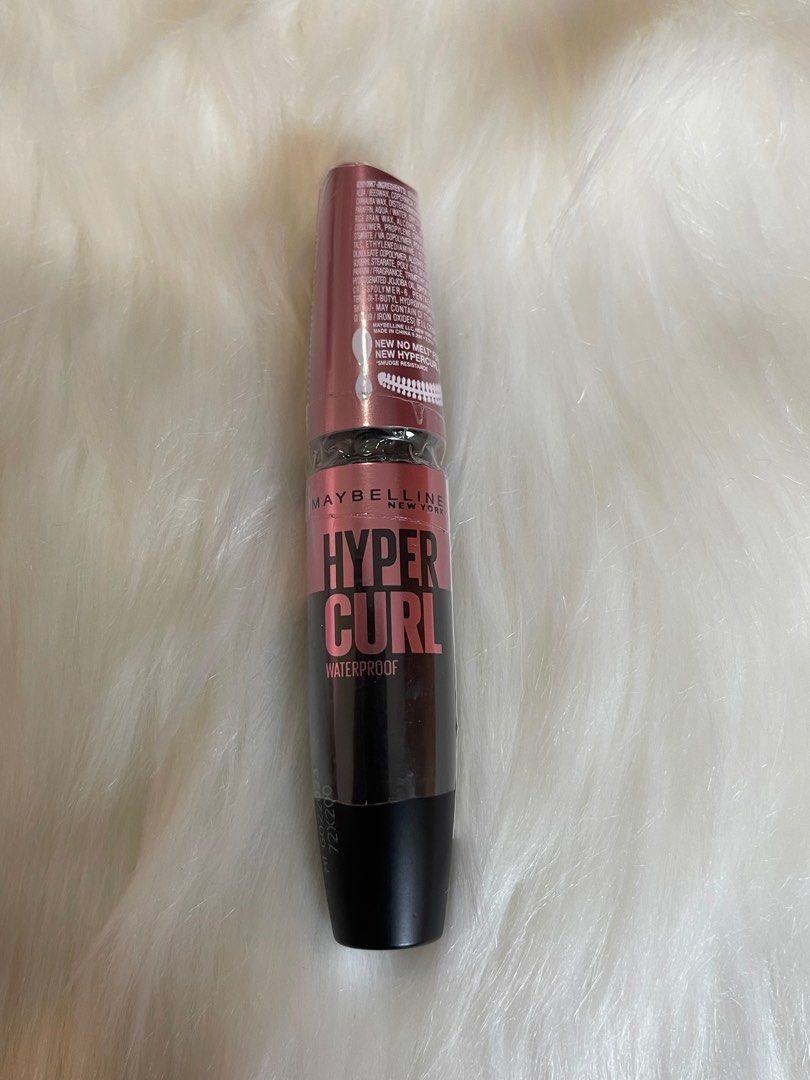 Maybelline THE HYPER CURL WATERPROOF MASCARA, Beauty & Personal Care ...
