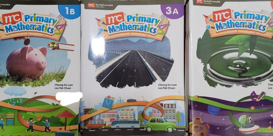 MC Marshall Cavendish Education Primary Mathematics Full Set with ...