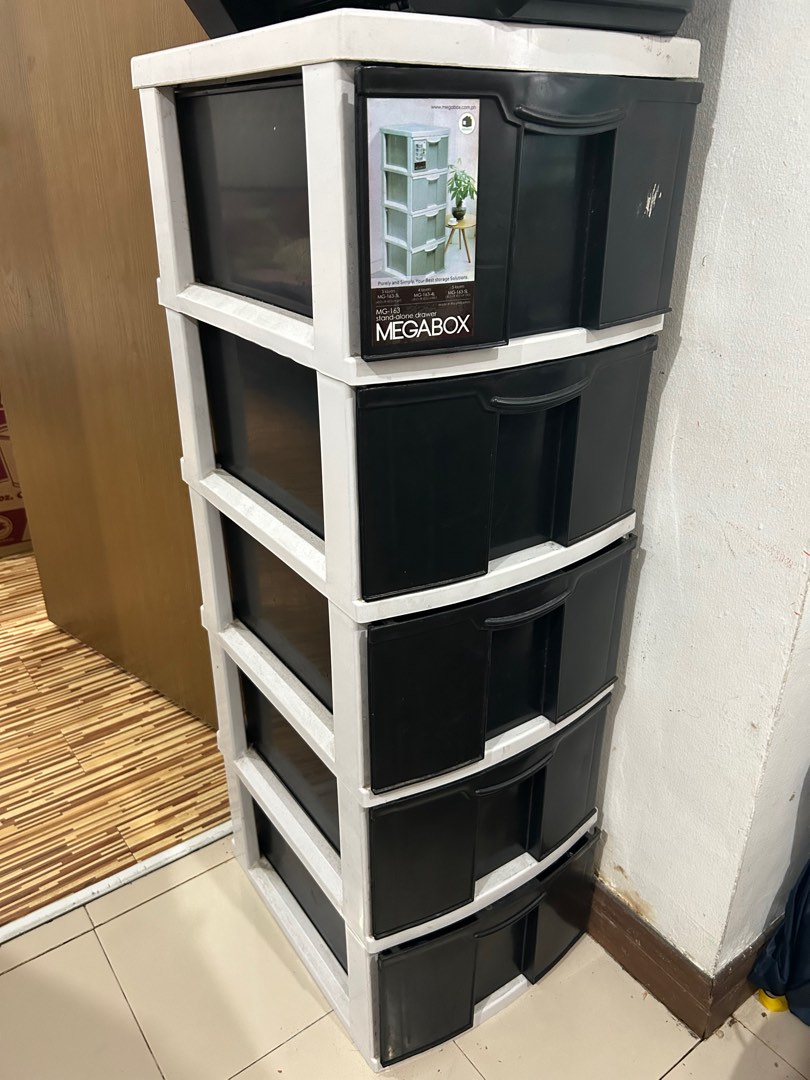 MEGABOZ Plastic Drawer, Furniture & Home Living, Furniture, Shelves ...