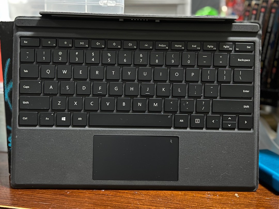 Microsoft Surface Pro black wireless keyboard, 電腦＆科技, 電腦周邊及配件, 電腦鍵盤及相關 ...