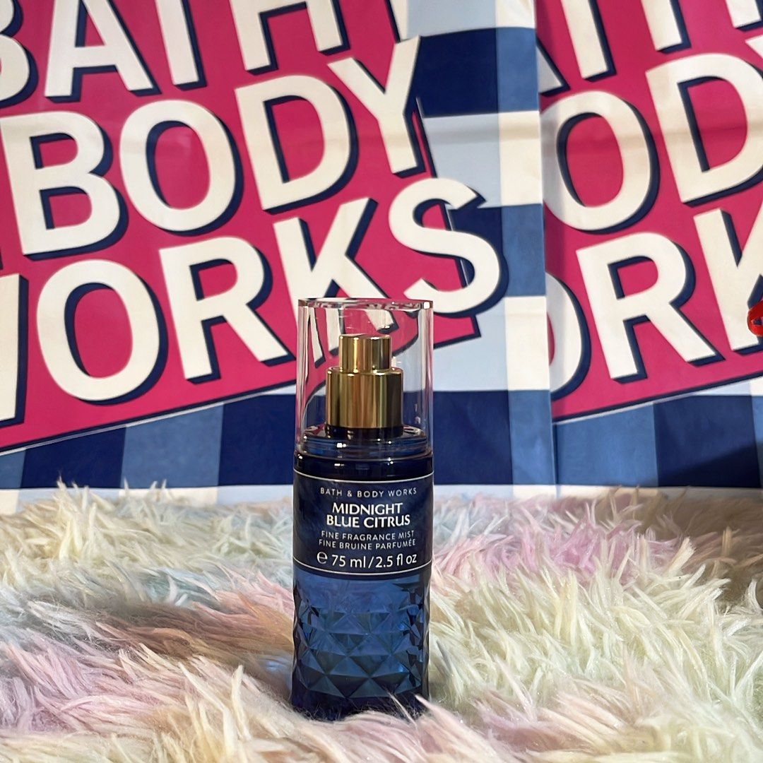 Midnight Blue Citrus Travel Size Mist by BBW, Beauty & Personal Care ...
