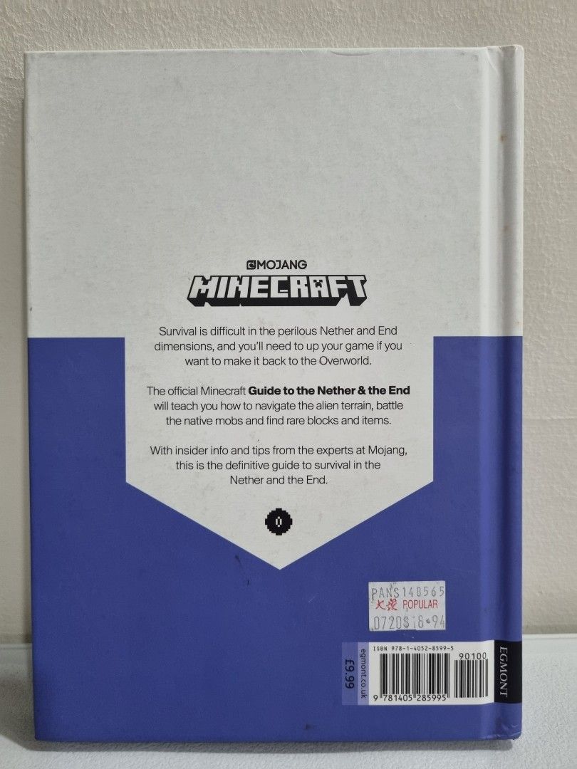 Minecraft Guide - Nether & The End, Hobbies & Toys, Books & Magazines ...