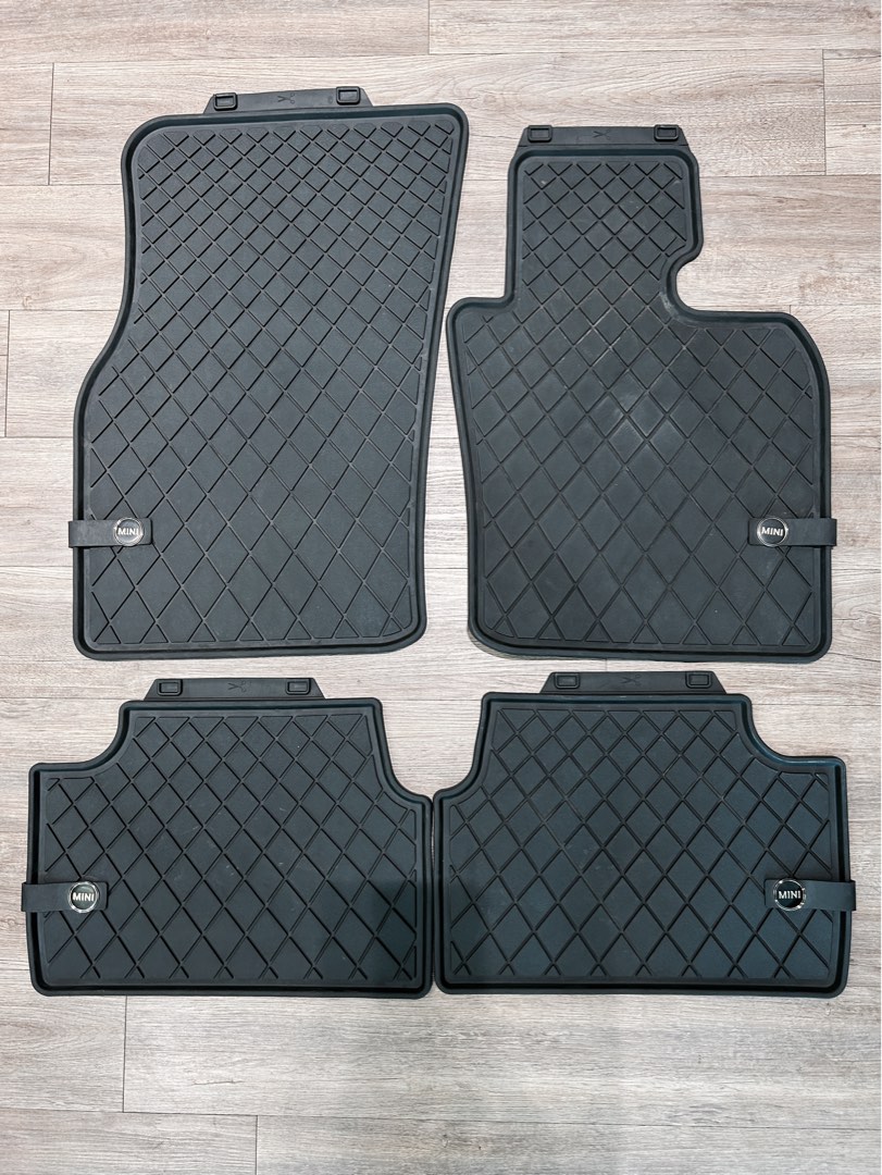 Mini original rubber mat, Car Accessories, Accessories on Carousell