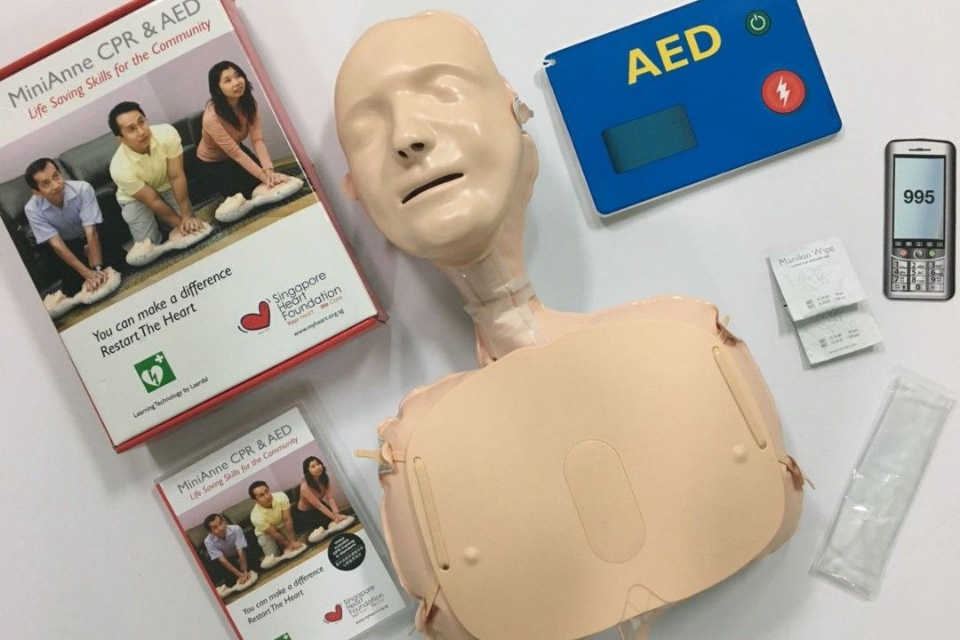MiniAnne CPR & AED Kit by Laerdal, Health & Nutrition, Medical Supplies ...