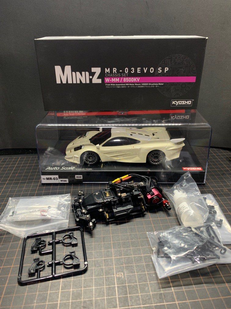 Mini-Z MR-03EVO SP and body shell, Hobbies & Toys, Toys & Games on Carousell