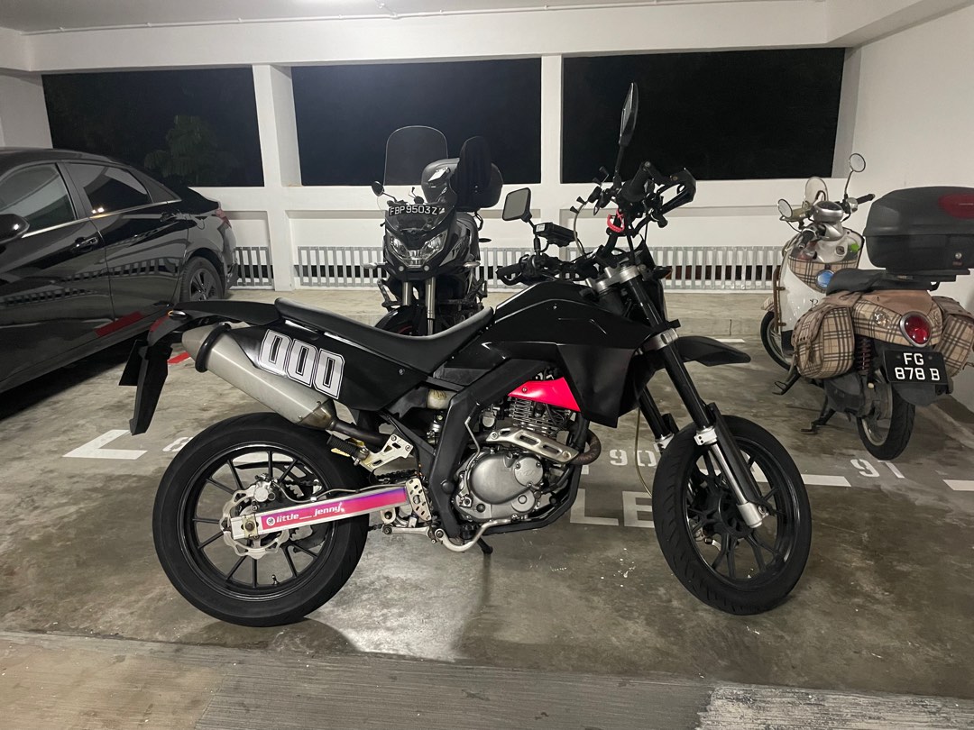 MLE XTM200, Motorcycles, Motorcycles for Sale, Class 2B on Carousell