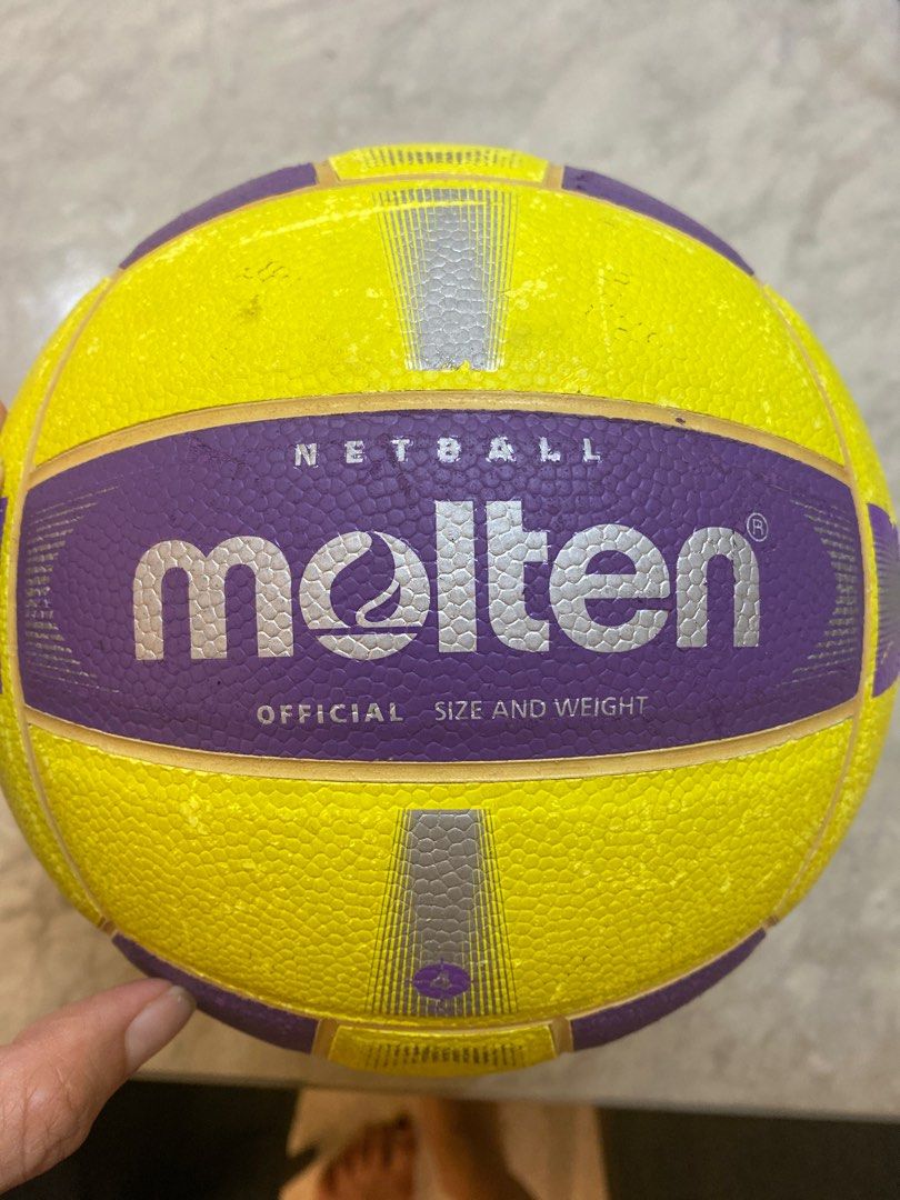 Molten netball size 4, Sports Equipment, Sports & Games, Racket & Ball ...