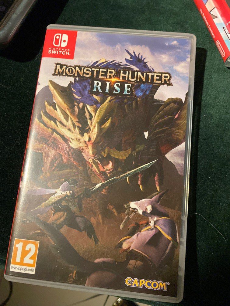 Monster Hunter Rise Nintendo Switch, Video Gaming, Video Games ...