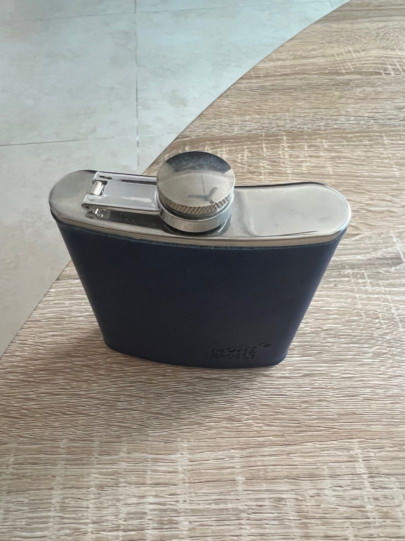 Mount Blanc alcohol flask, Food & Drinks, Alcoholic Beverages on Carousell