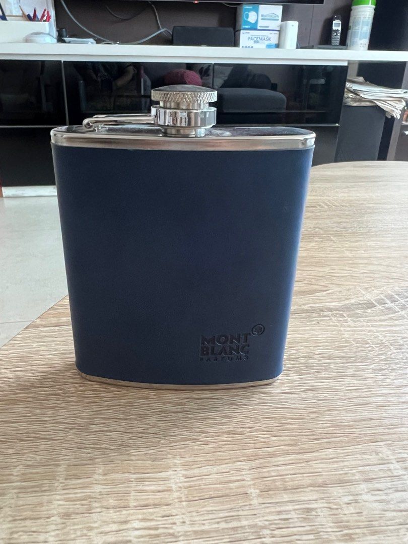 Mount Blanc alcohol flask, Food & Drinks, Alcoholic Beverages on Carousell