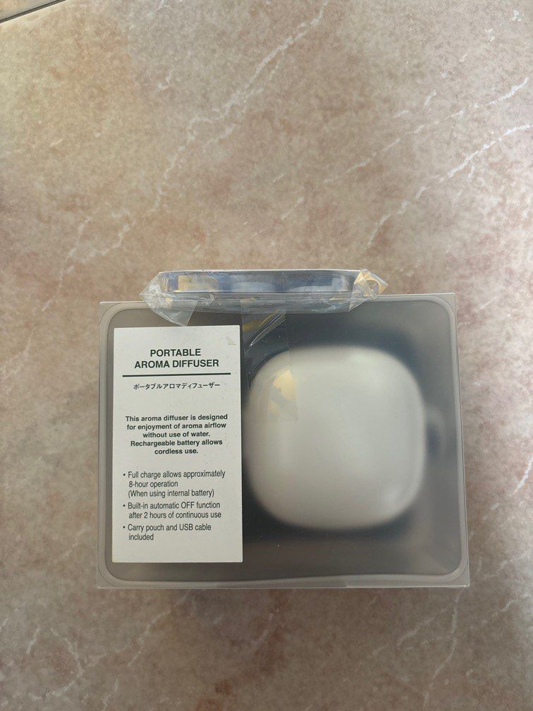 MUJI Portable Aroma Diffuser + Refill, Furniture & Home Living, Home ...