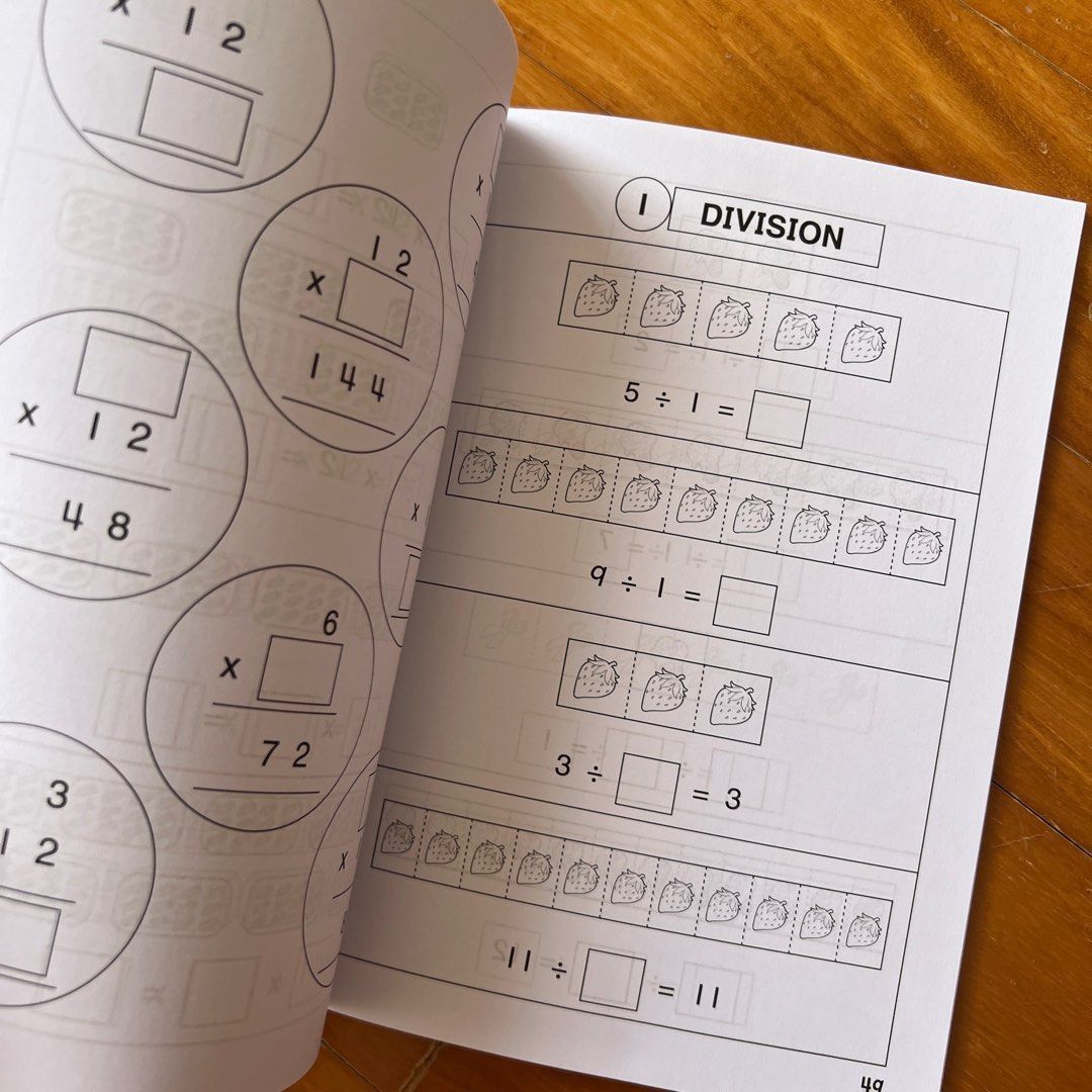 Multiplication & Division Assessment Book, Hobbies & Toys, Books ...