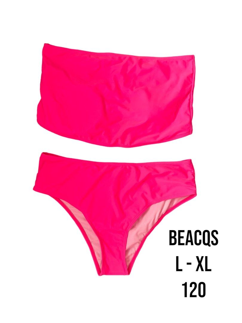 Neon pink bikini, Women's Fashion, Swimwear, Bikinis & Swimsuits on ...