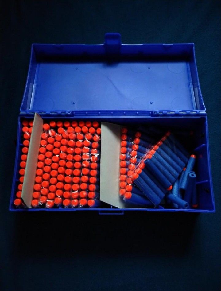 Nerf Dart Ammo Box, Hobbies & Toys, Toys & Games on Carousell