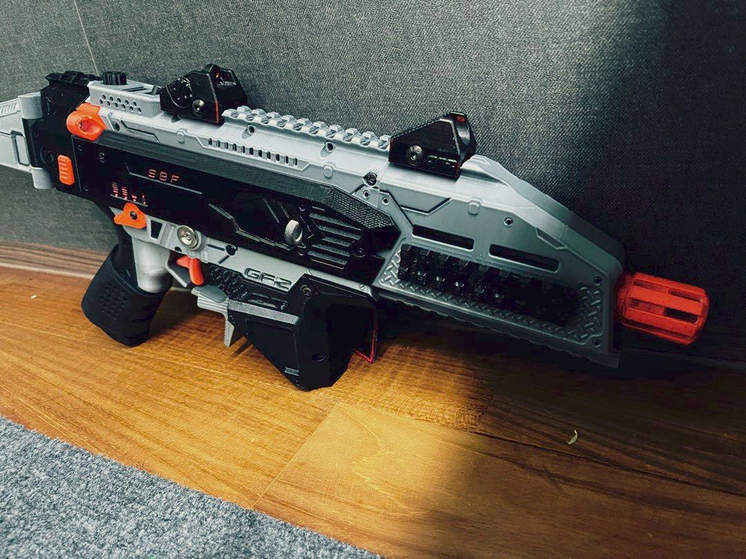 Nerf GFZ Sbf foam blaster, Hobbies & Toys, Toys & Games on Carousell