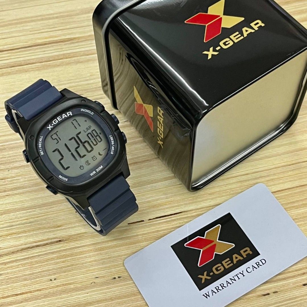 New Arrival X-Gear Digital, Men's Fashion, Watches & Accessories ...