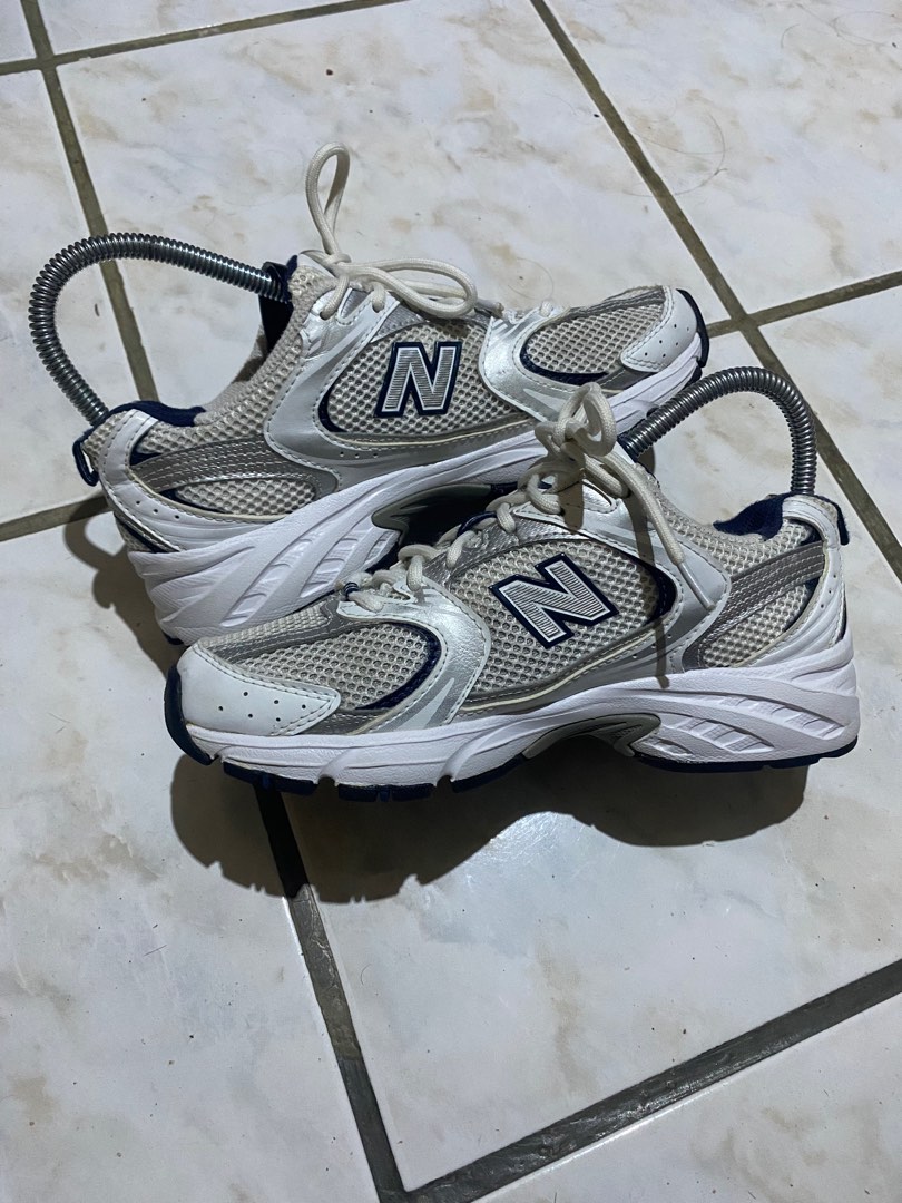 NEW BALANCE 530 WHITE/SILVER, Women's Fashion, Footwear, Sneakers on ...