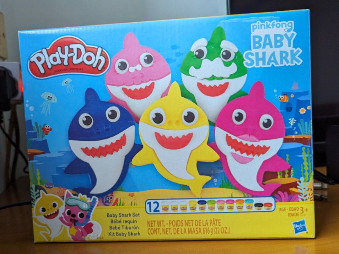 [NEW] PlayDoh Baby Shark, Hobbies & Toys, Toys & Games on Carousell