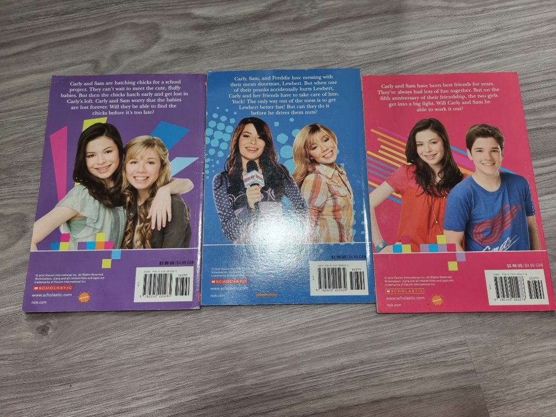 Nickelodeon iCarly books, Hobbies & Toys, Books & Magazines, Comics ...