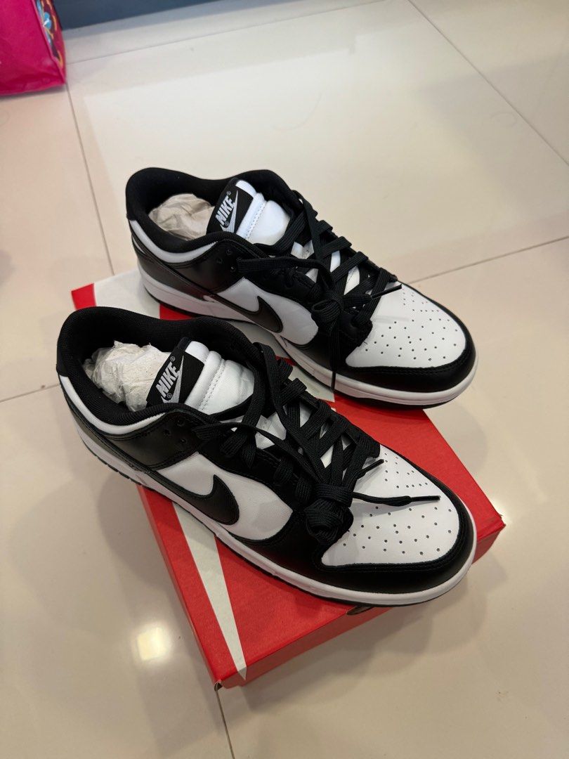 Nike Panda Dunks, Men's Fashion, Footwear, Sneakers on Carousell