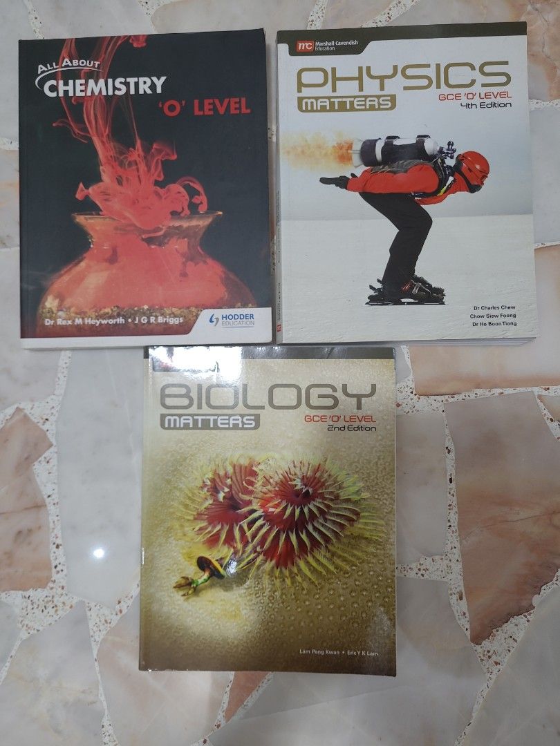 O level Science Textbooks, Hobbies & Toys, Books & Magazines, Textbooks ...