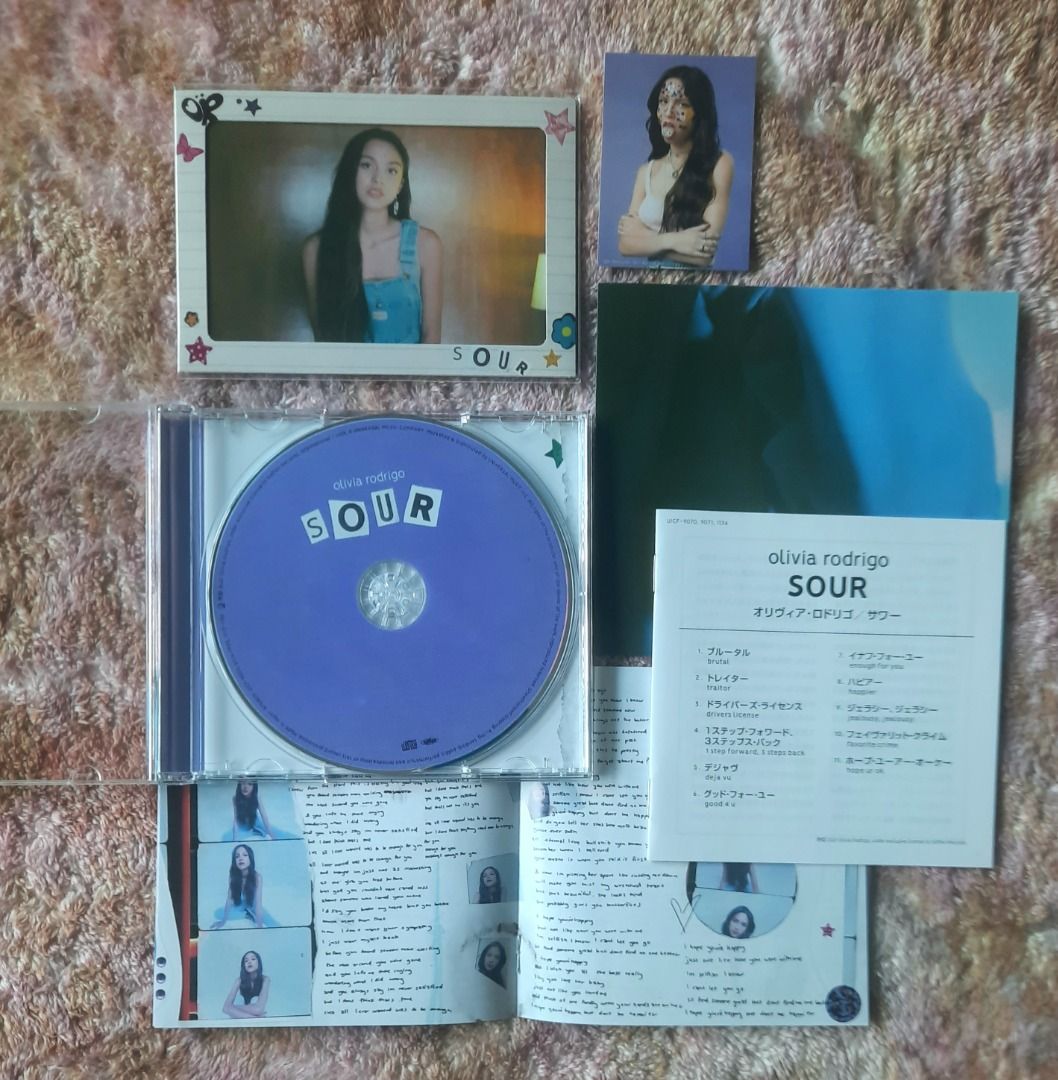 Olivia Rodrigo - Sour UICF-9071 Deluxe Edition CD, Hobbies & Toys, Music & Media, CDs & DVDs on ...