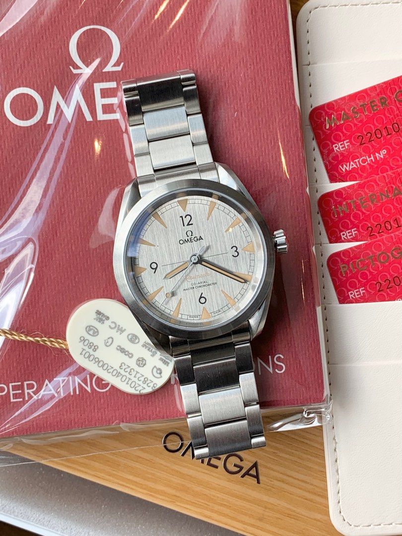 Omega 40mm Railmaster Co-Axial Ref 220.10.40.20.06.001 Complete Set ...