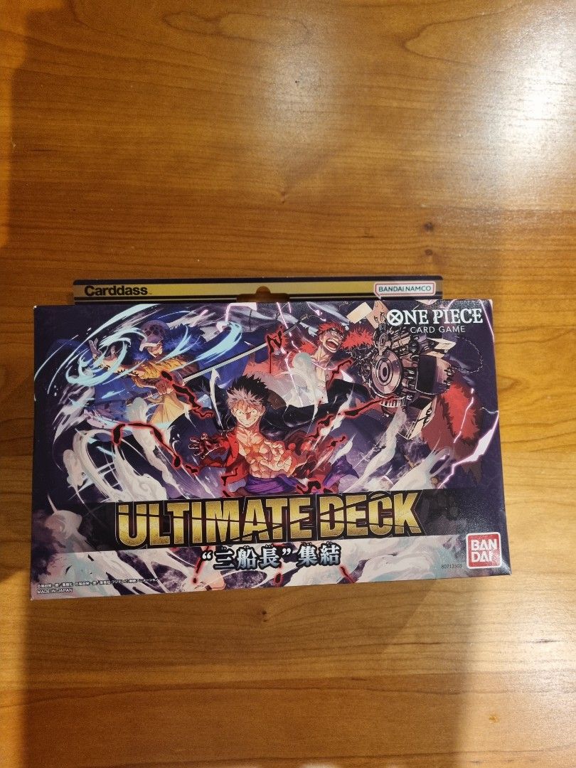 One Piece TCG Ultimate Deck ST10 Three Captains, Hobbies & Toys, Toys & Games on Carousell