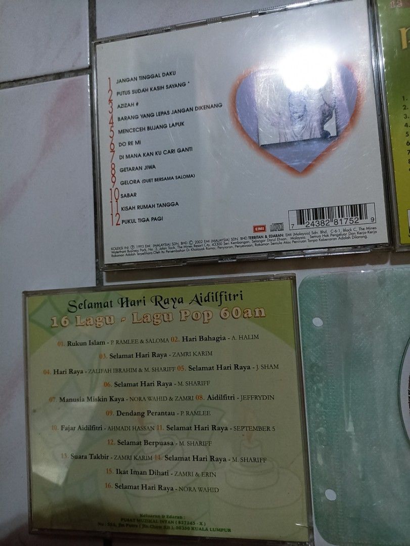 Original cd lagu dan vcd p.ramlee saloma, Hobbies & Toys, Music & Media, CDs & DVDs on Carousell