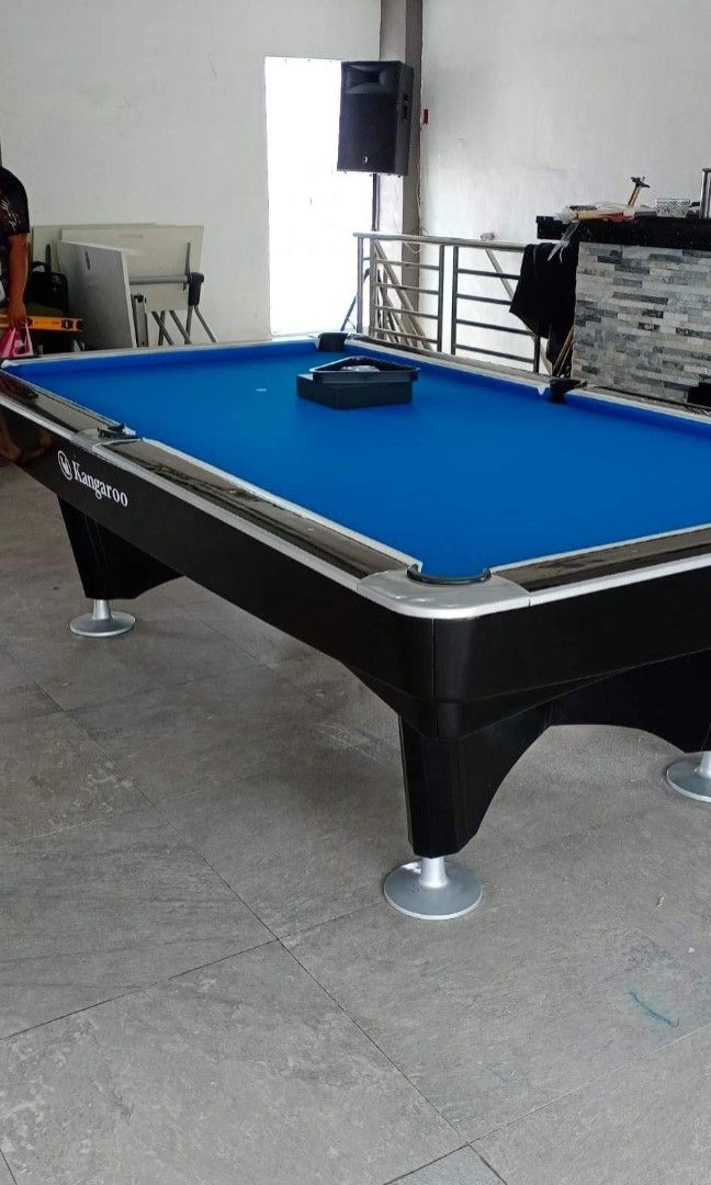 ORIGINAL KANGAROO ADJUSTABLE LEG STANDARD BILLIARD TABLE, Sports ...
