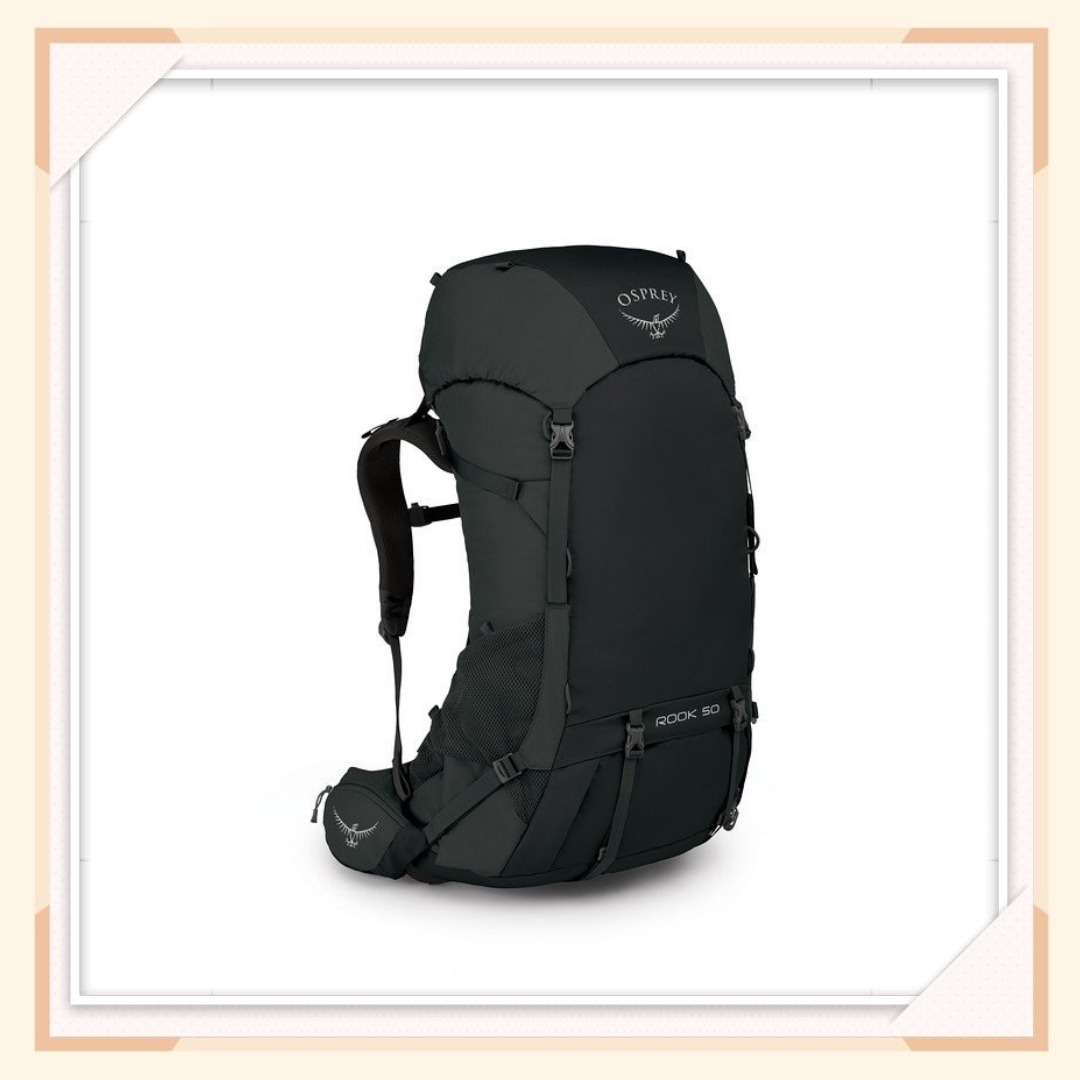 Osprey Rook 50L Backpack 登山背包（內置可拆式防雨罩）, 運動產品, 行山及露營 - Carousell