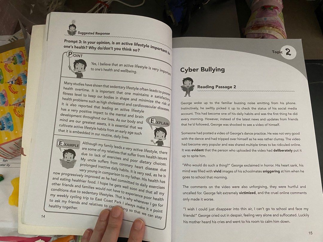 P5 English Oral Exam Practice, Hobbies & Toys, Books & Magazines ...