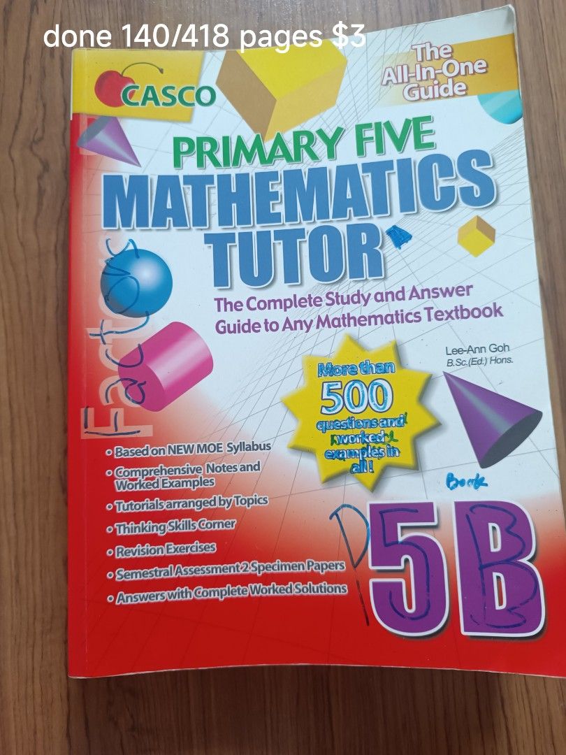 P4/P5/P6 Maths Assessment Book, Hobbies & Toys, Books & Magazines ...