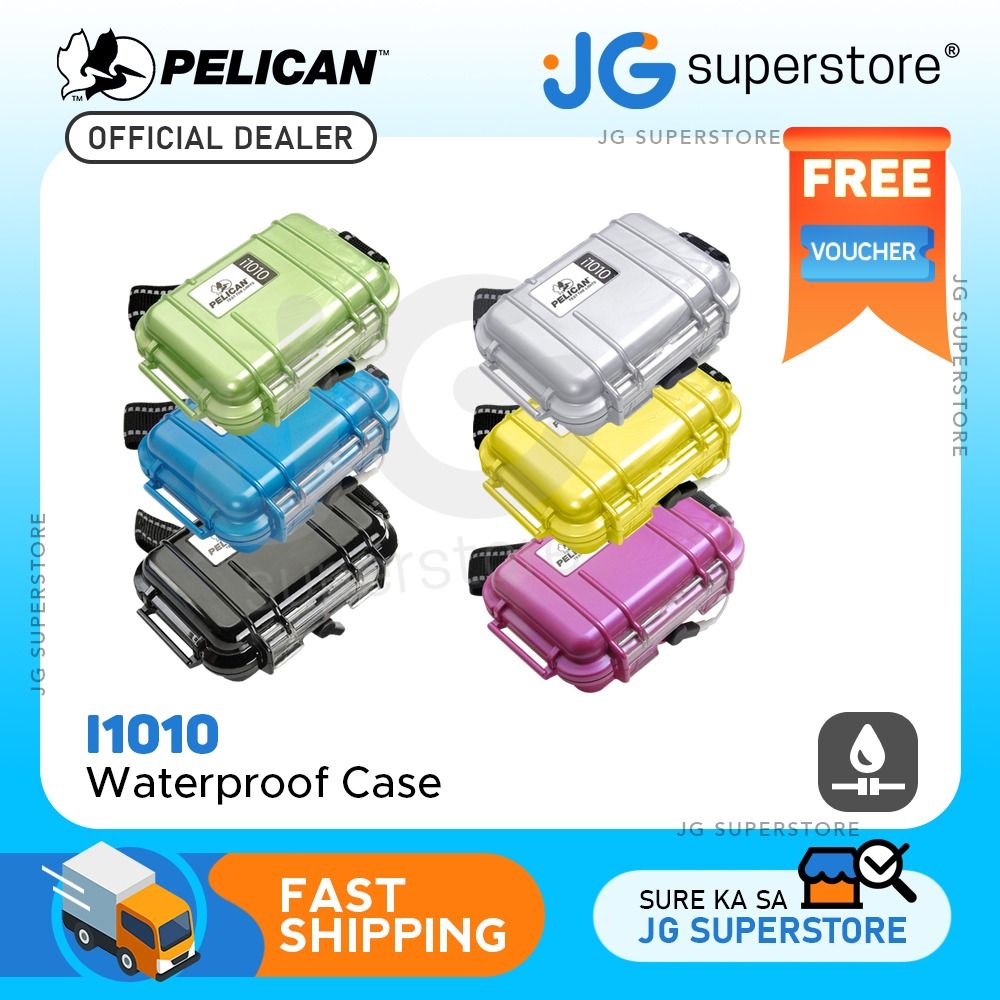Pelican i1010 Waterproof Case Crushproof Hard Casing with Rubber Liner ...