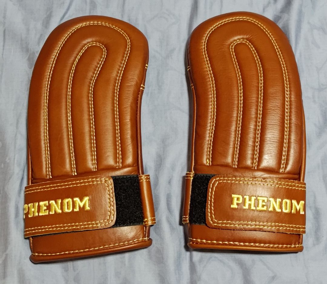 Phenom BM-15 Bag Mitts - Tan Color - Medium Size, Sports Equipment ...