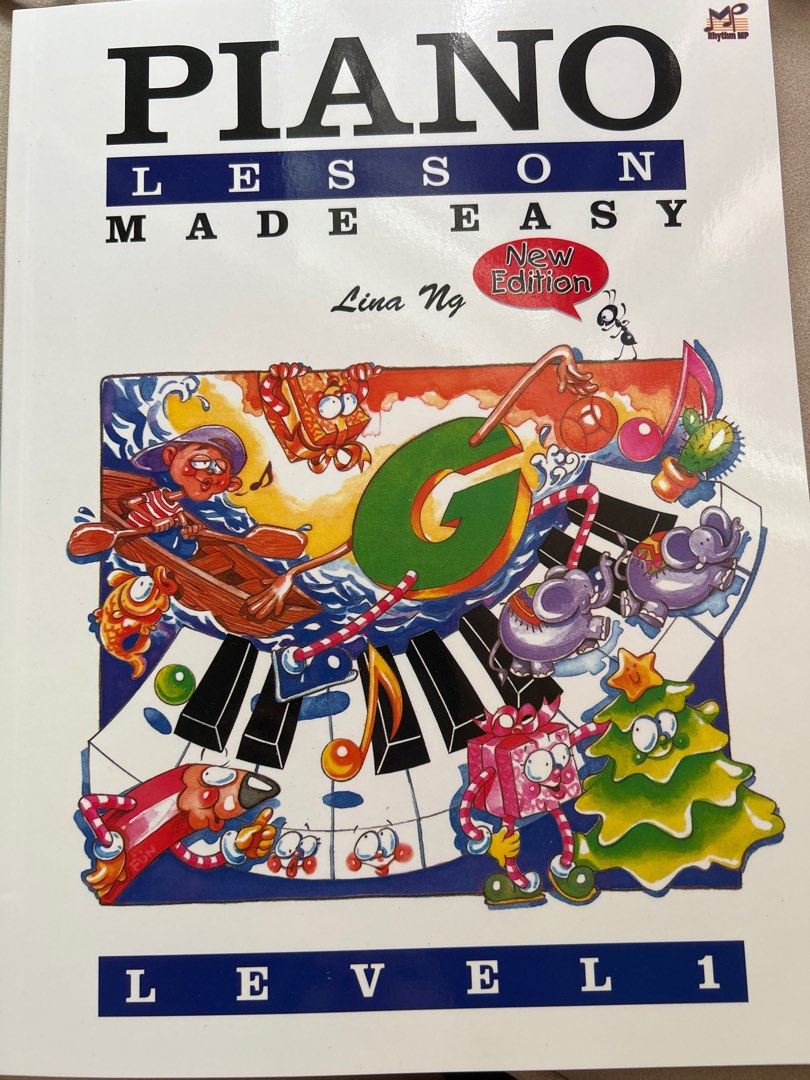 Piano lesson level 1, Hobbies & Toys, Books & Magazines, Children's ...