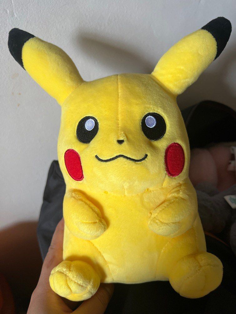 Pikachu soft toy, Hobbies & Toys, Toys & Games on Carousell