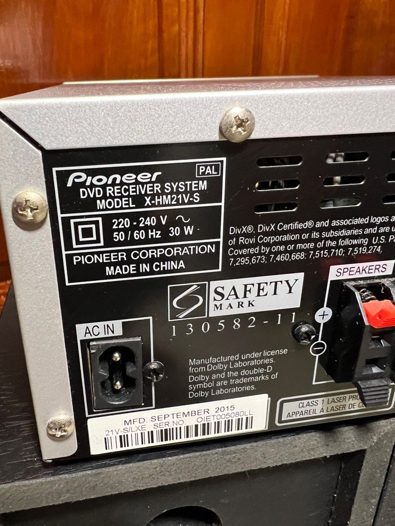 Pioneer Amplifier with speakers, Audio, Soundbars, Speakers & Amplifiers on Carousell