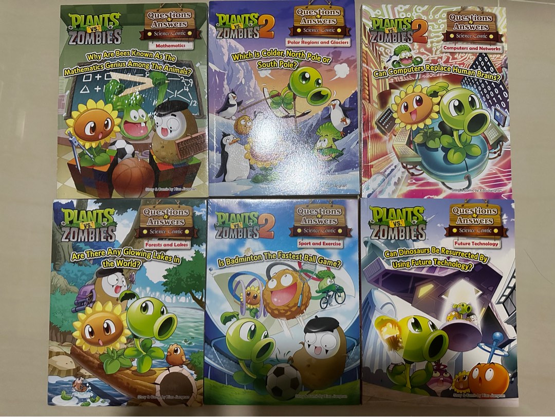 Plants vs Zombies 2 - Science Comic, Hobbies & Toys, Books & Magazines ...